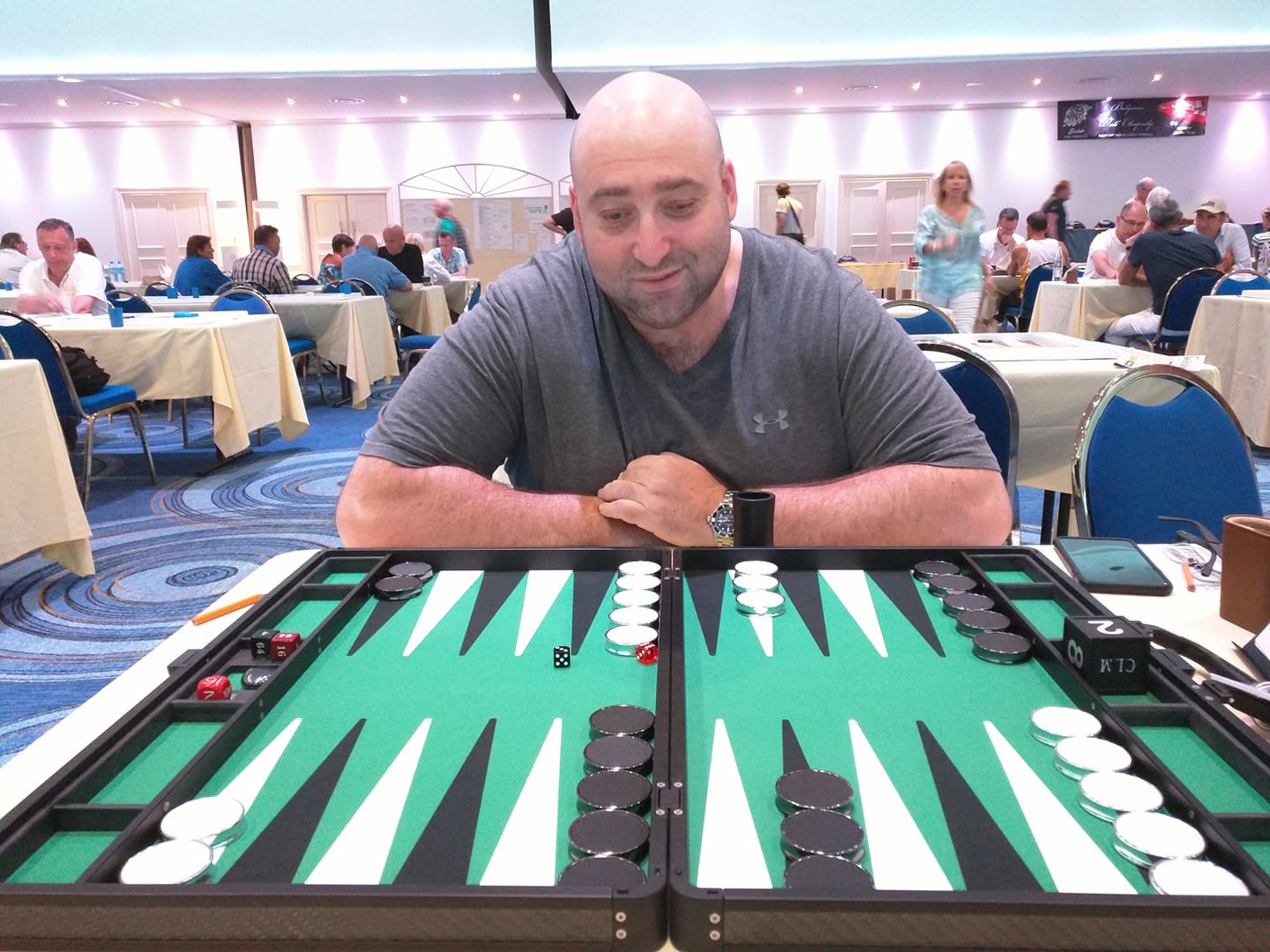 Famous player portrait : Mike « Falafel » Natanzon - Backgammon Rules