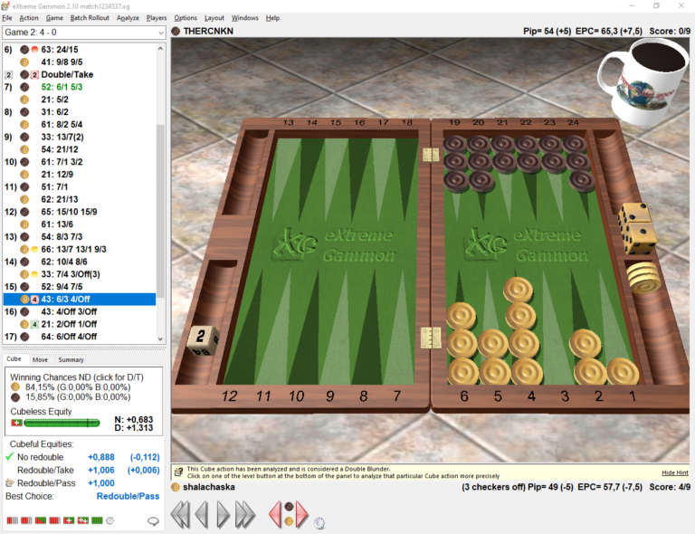 XG Extreme Gammon 2 : Improve in Backgammon - Backgammon Rules